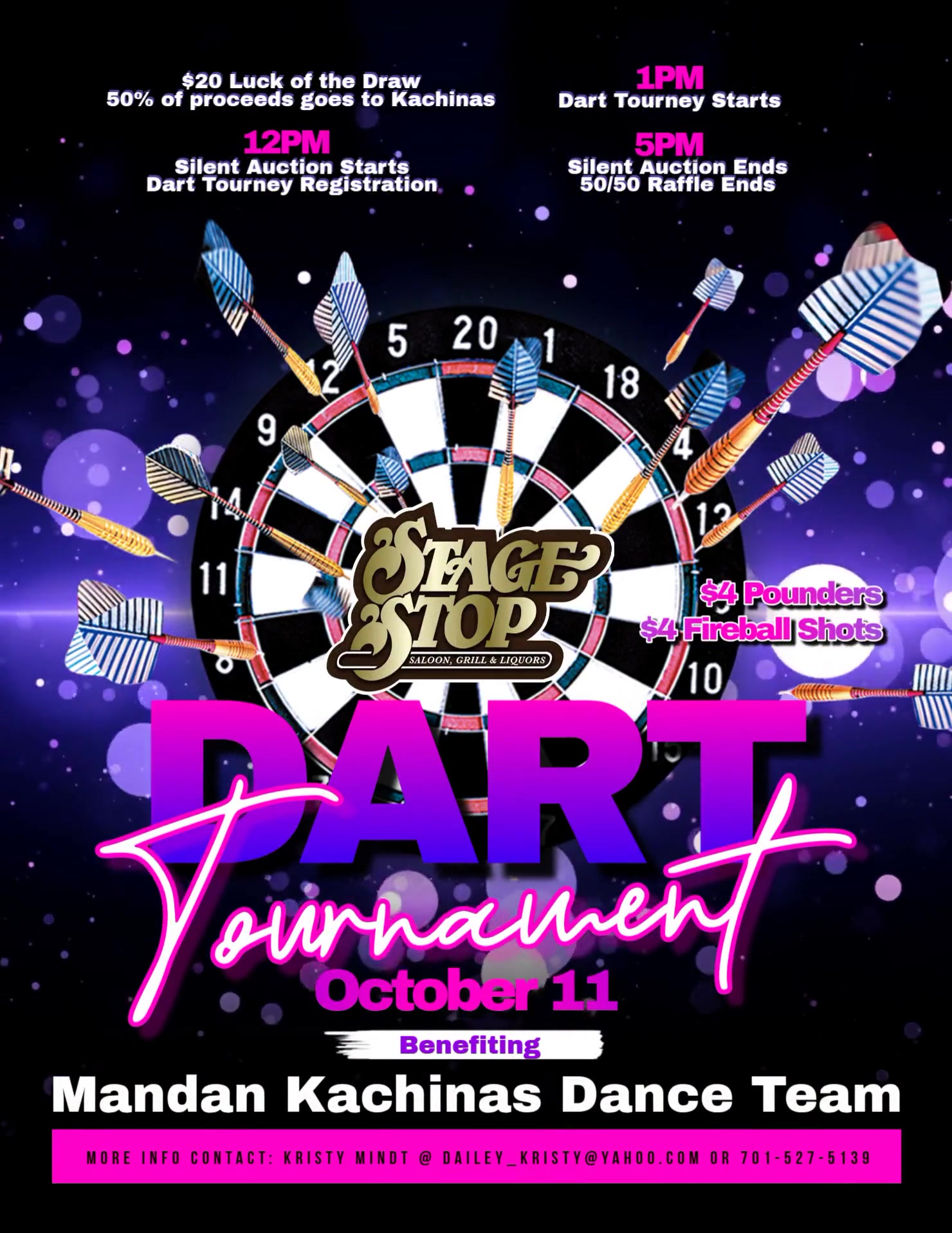 Dart Tournaments/Events | Dakota Music and Amusement